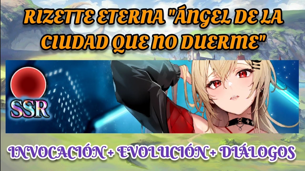 Evertale - Nueva Rizette Eterna - Diálogos / Endless Rizette - Angel of ...