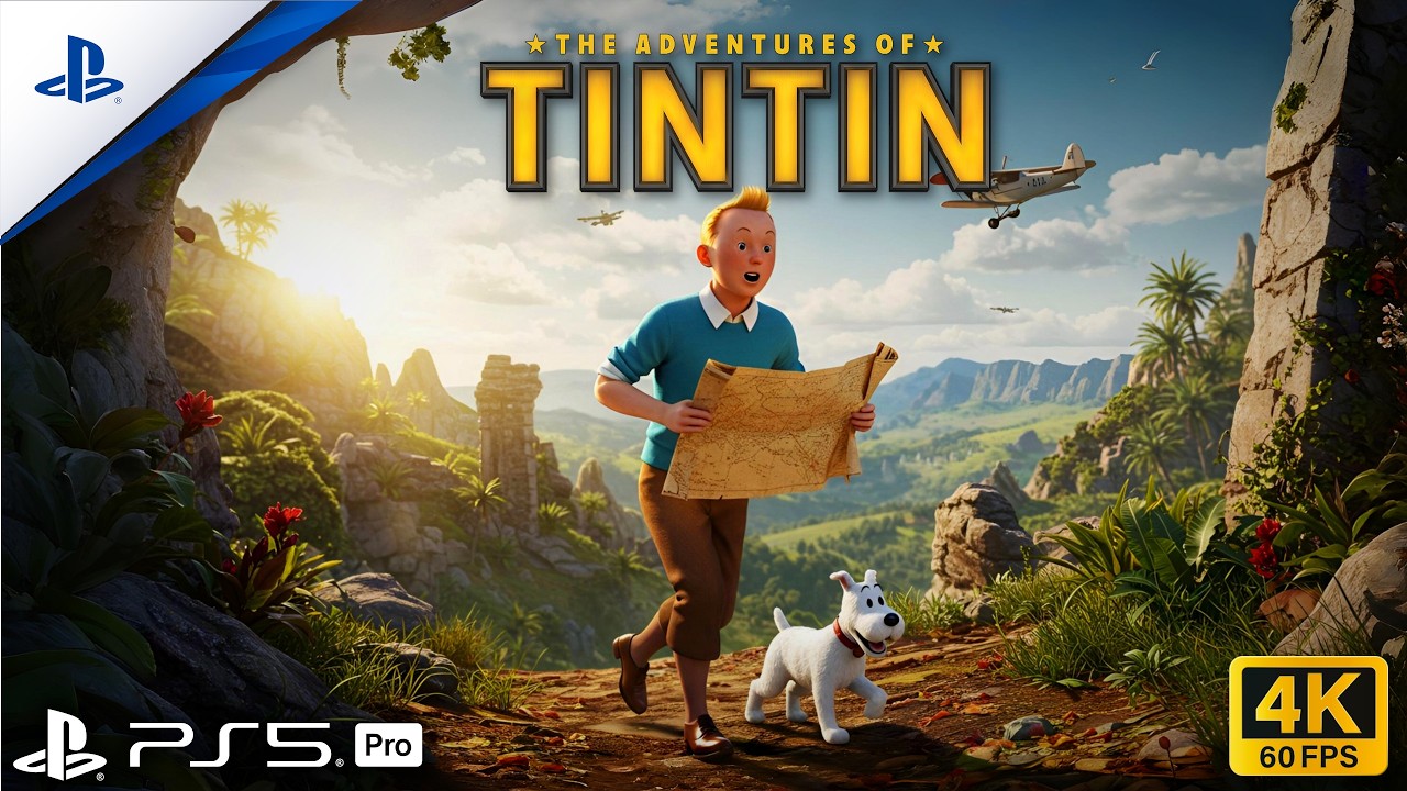 The Adventures of Tintin: The Secret of the Unicorn - PS5™ Gameplay [4K 60FPS] - YouTube