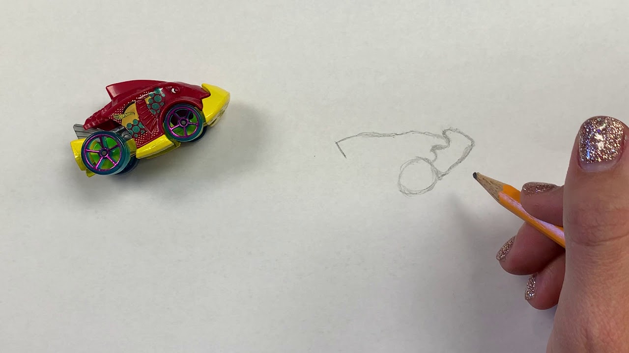 Contour Line Drawing (Practice Activity) - YouTube