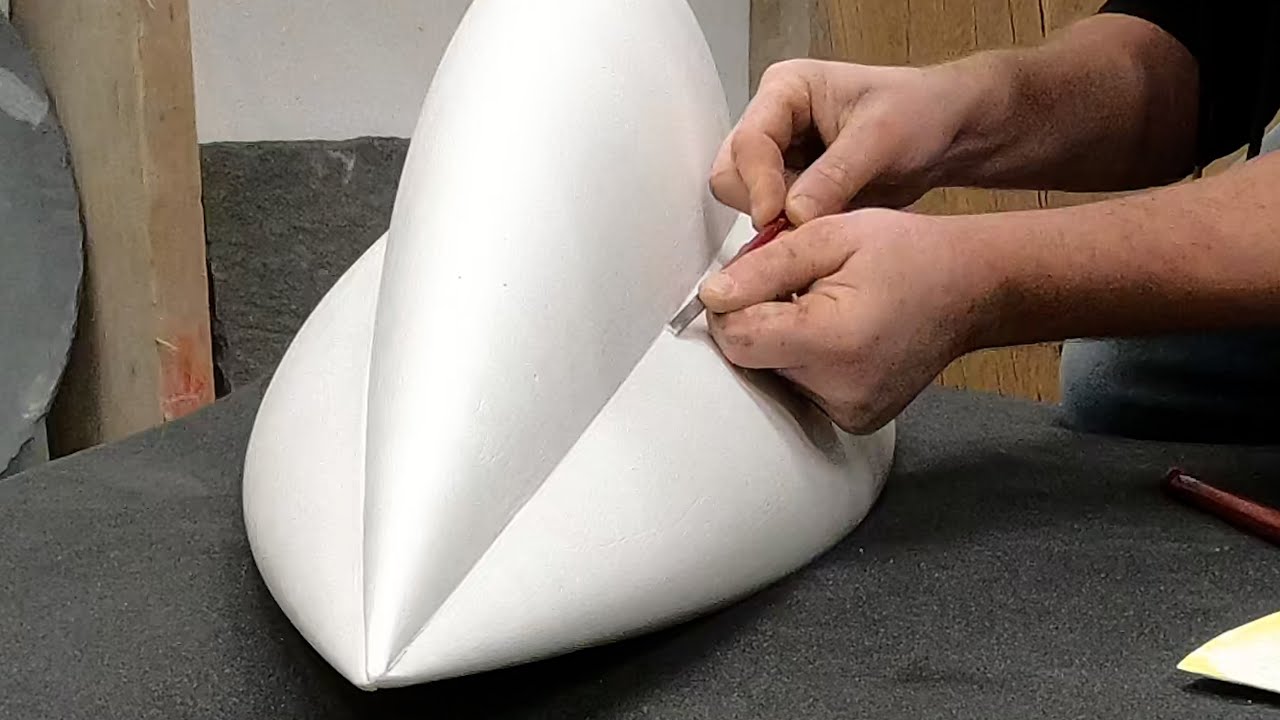 Sculpting 'Bud' | Making The Plaster Pattern | James Parker Sculpture ...