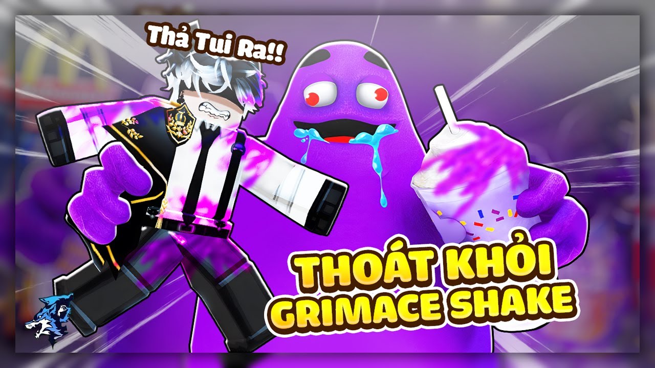 Grimace Shake Này Hơi Béo !!! Siro Chạy Tụt Quần Thoát Khỏi Nước Uống ...