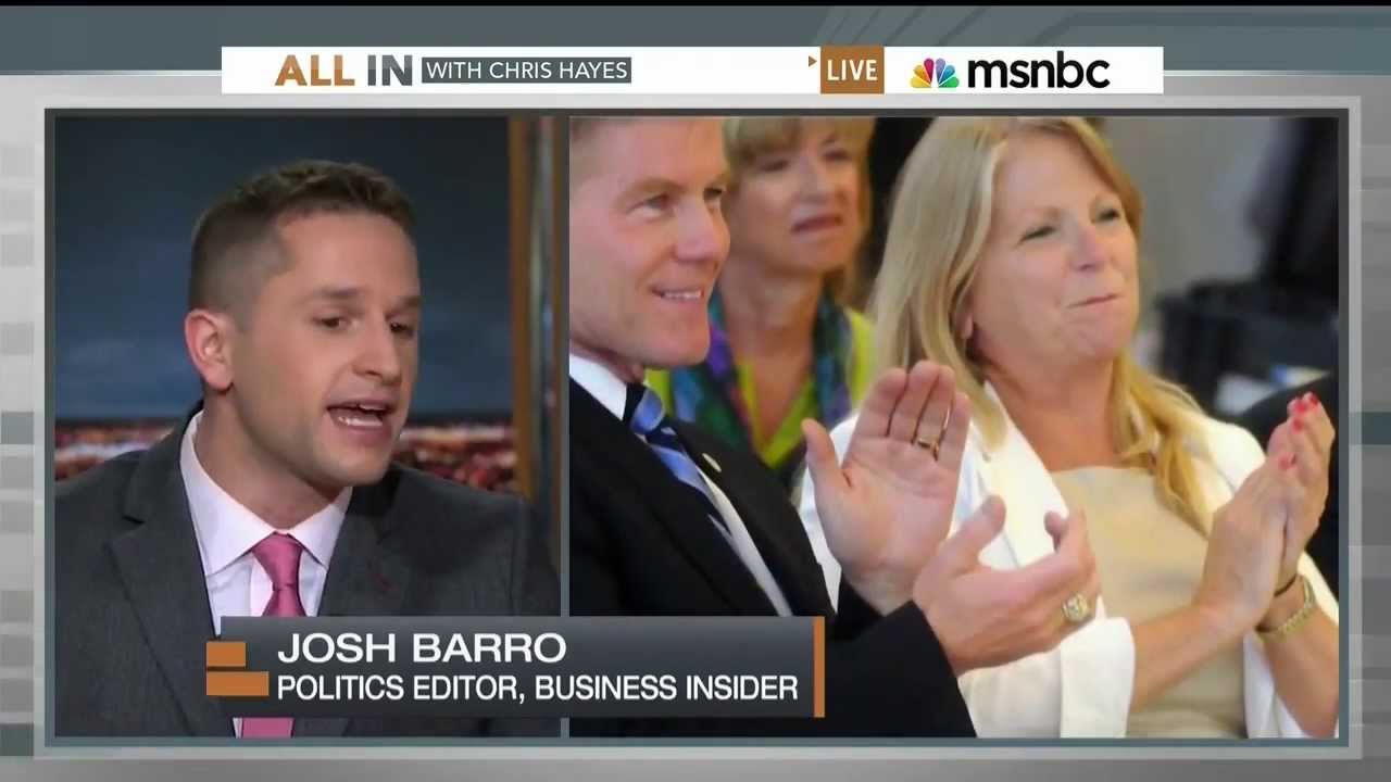 Josh Barro takes shot at Terry McAuliffe's background - YouTube