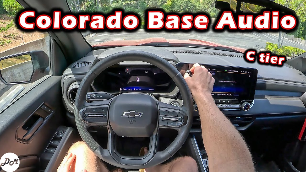 2023 Chevrolet Colorado – 6-speaker Base Sound System Review - YouTube