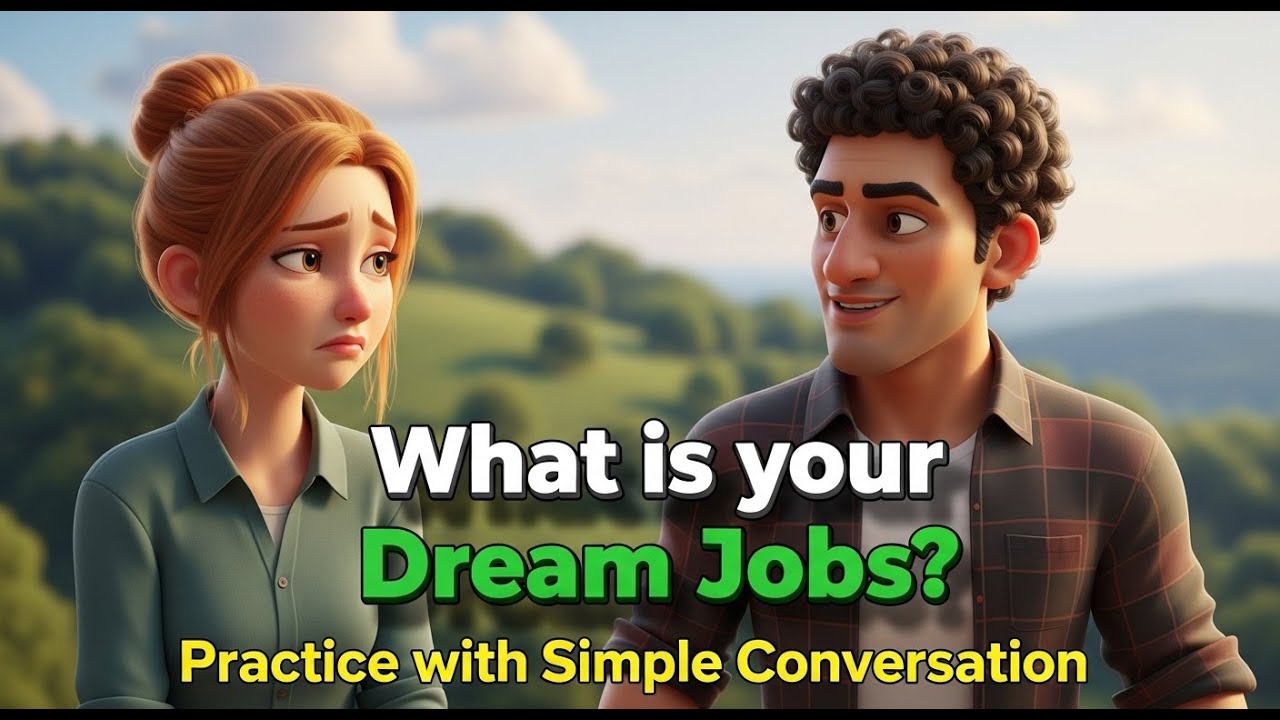 What's Your Dream Job? - Simple English Conversation Practice - YouTube
