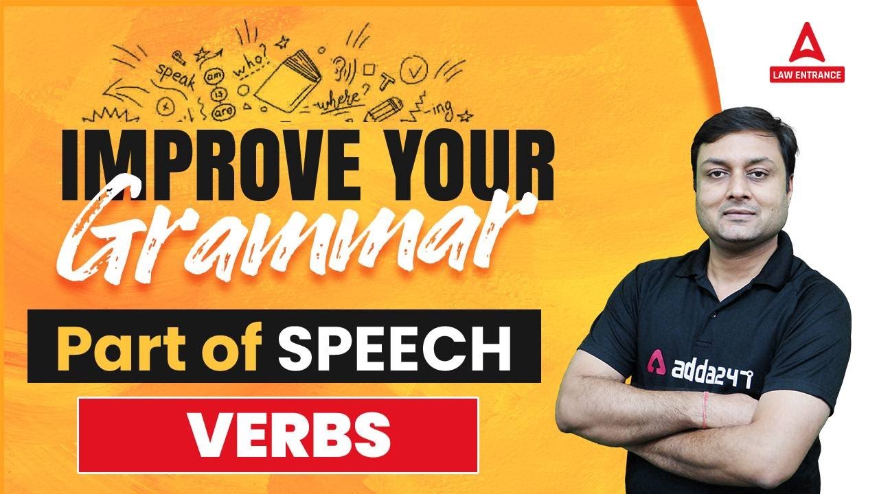 Parts of Speech in English Grammar | VERBS in English Grammar | Improve ...