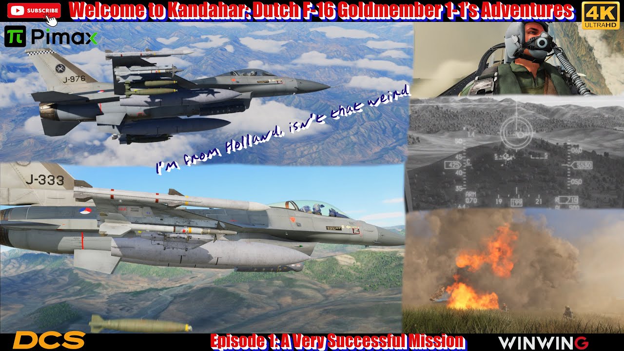 Welcome to Kandahar: Dutch F-16 Goldmember 1-1’s Adventures Episode 1 ...