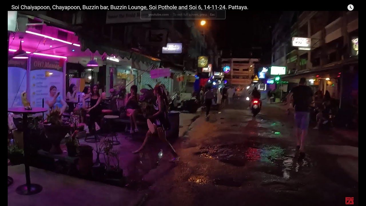 Soi Chaiyapoon, Chayapoon, Buzzin bar, Buzzin Lounge, Soi Pothole and ...