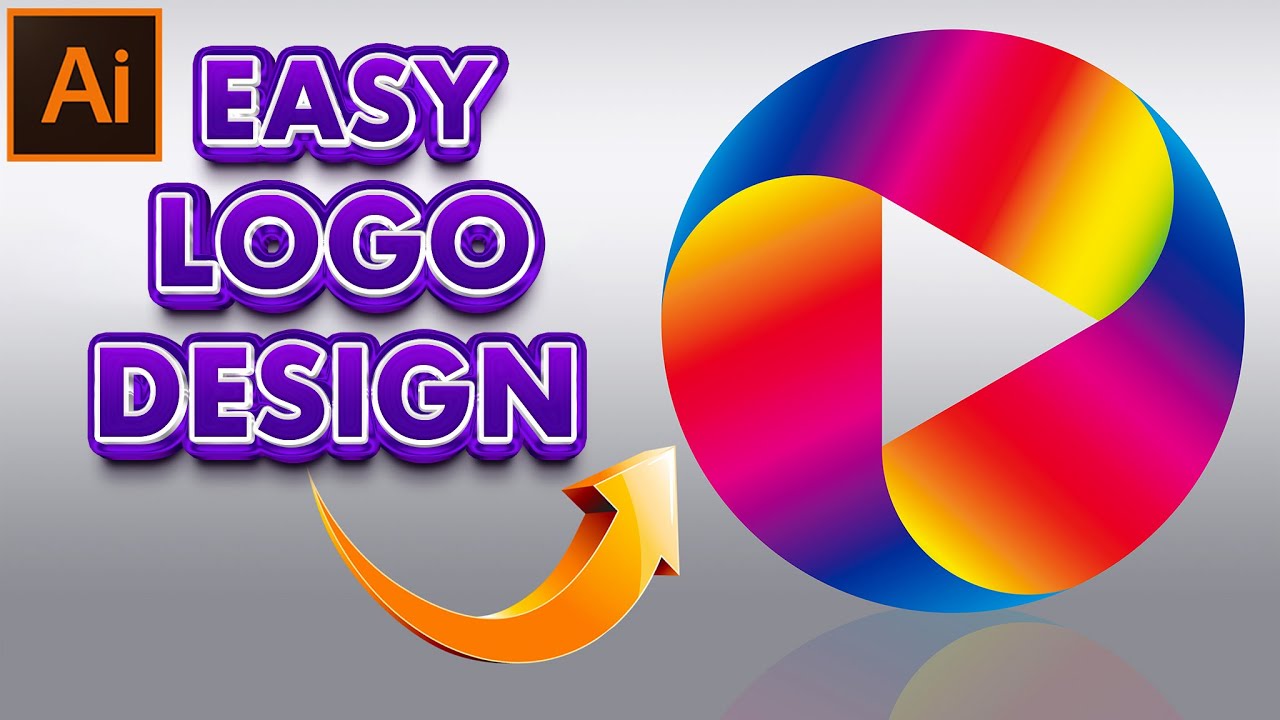 How to Create a Circular Logo in Adobe Illustrator | Adobe illustrator ...