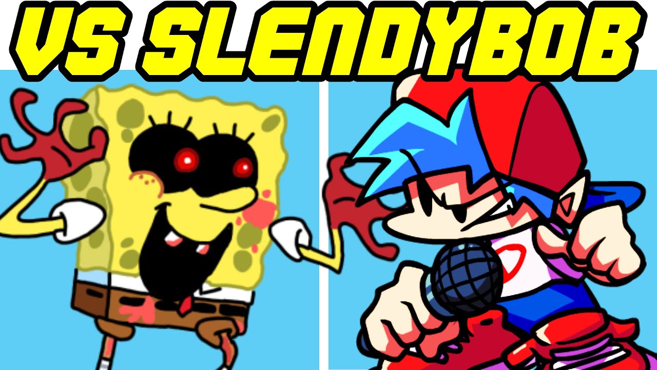 Friday Night Funkin' VS SpongeBob (Seashell Slendybob) (FNF Mod) - YouTube