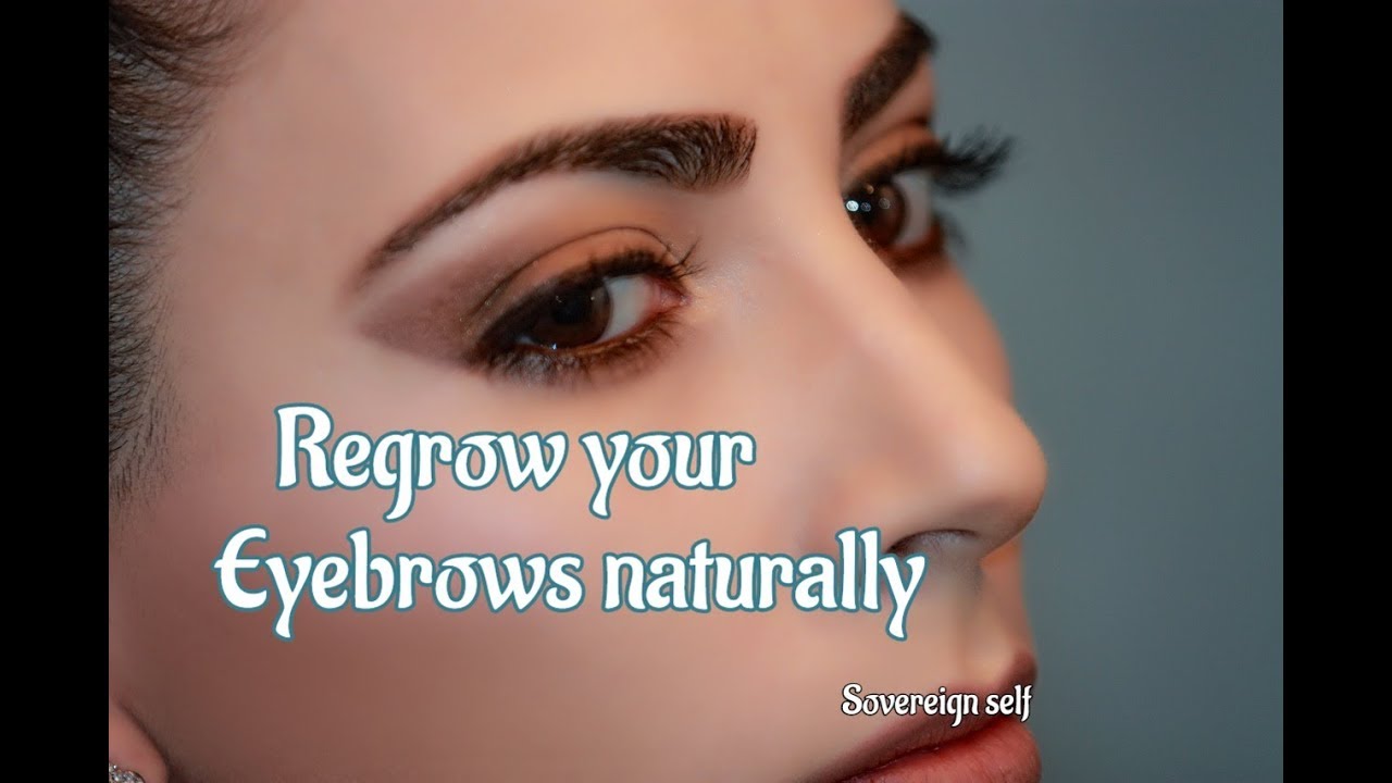 Regrow your eyebrows naturally-432hz AV Subliminal Affirmations - YouTube