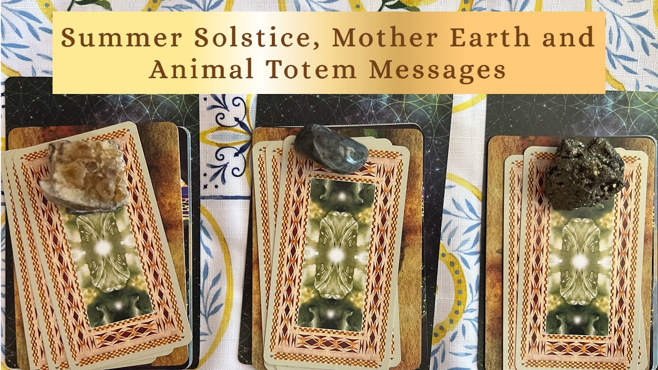 Animal Totem,Mother Earth, and Summer solstice Pick a card reading 🕸️🕊️ ...