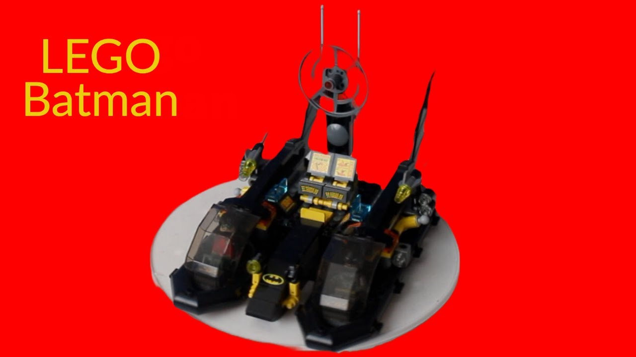 LEGO Batman Batboat Harbour Pursuit Brick Build - YouTube