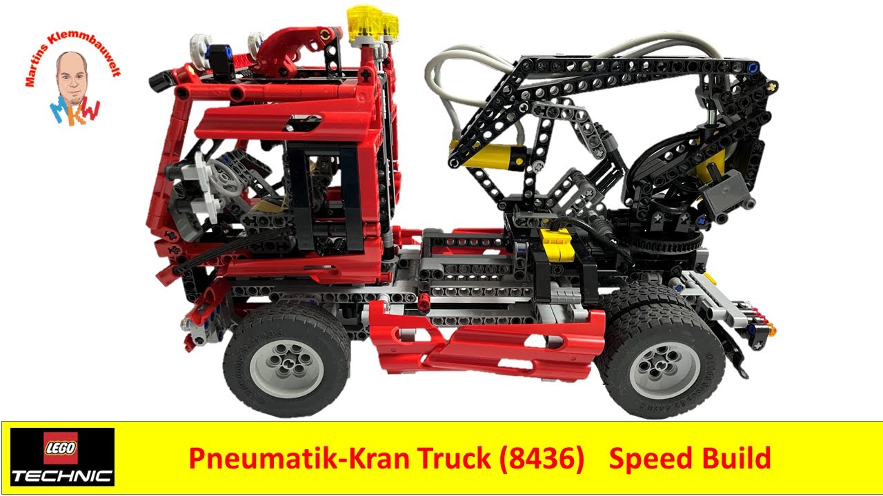 Fast ein Classic Set. Lego Technik Pneumatik Kran Truck 8436 Speed ...