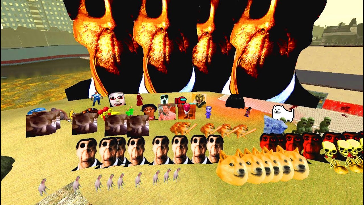 VERY MANY BOTS / Garry’s Mod NextBot - YouTube