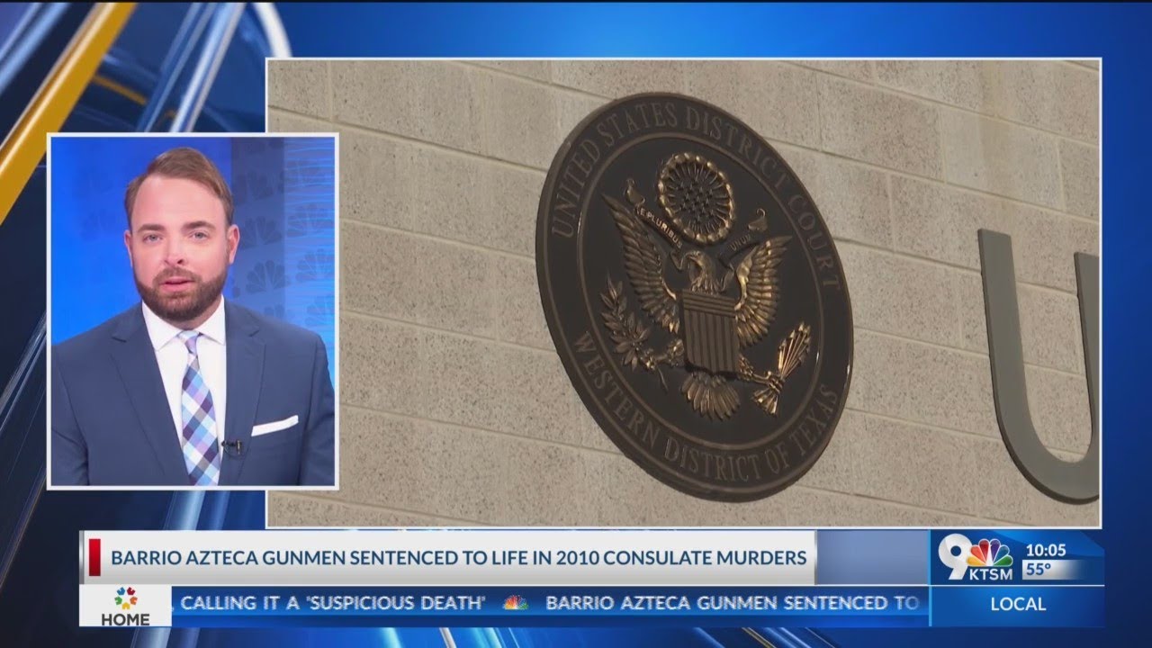 Two members of Barrio Azteca sentenced to life in prison for notorious ...