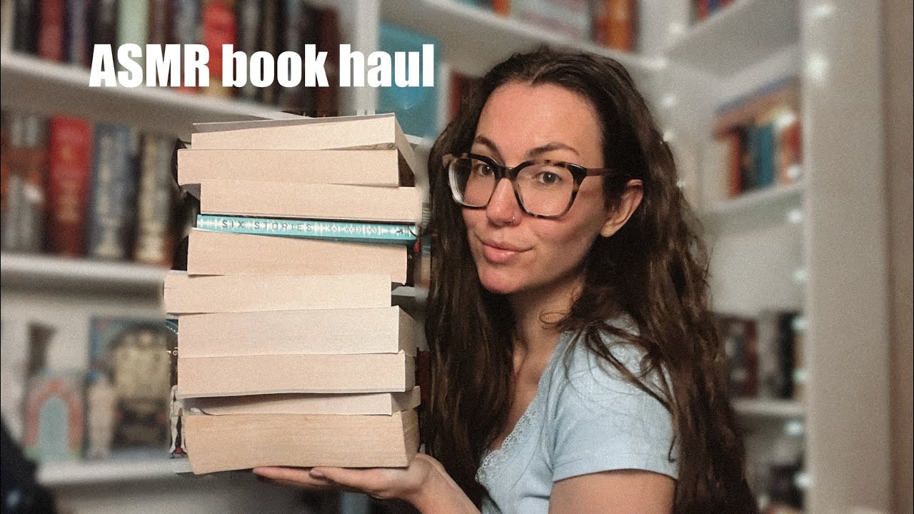Another Asmr Book Haul βοΈπ Whispering Tapping Youtube