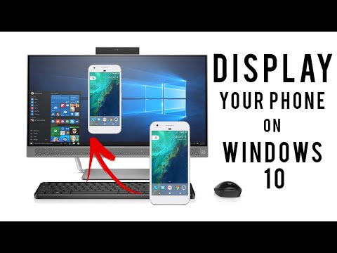 HOW TO DISPLAY YOUR PHONE ON WINDOWS 10 || (नेपालीमा) - YouTube