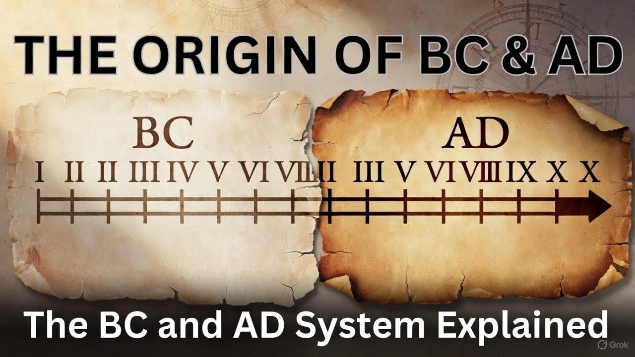 Who Decided How We Count History? The Hidden Origin of BC and AD - YouTube