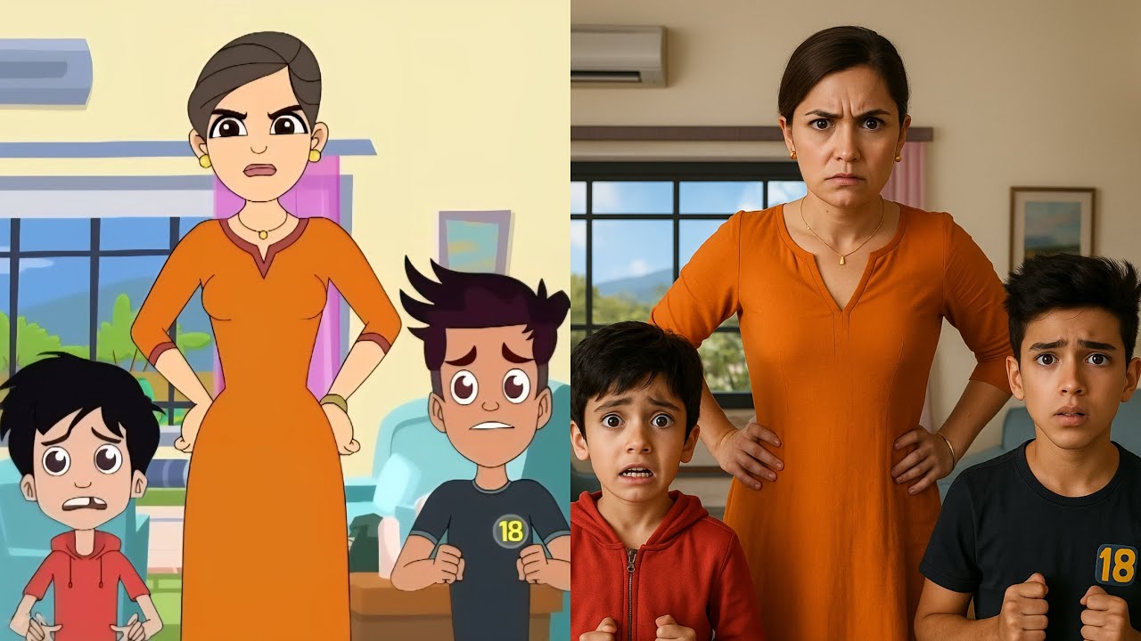 Chikoo and Bunty Characters in Real Life - YouTube