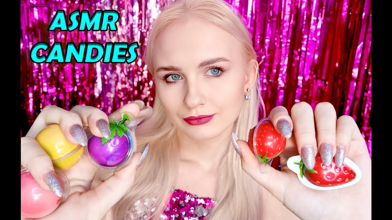 HOT 🩷 Pink ASMR Candies Eating | Mukbang - YouTube