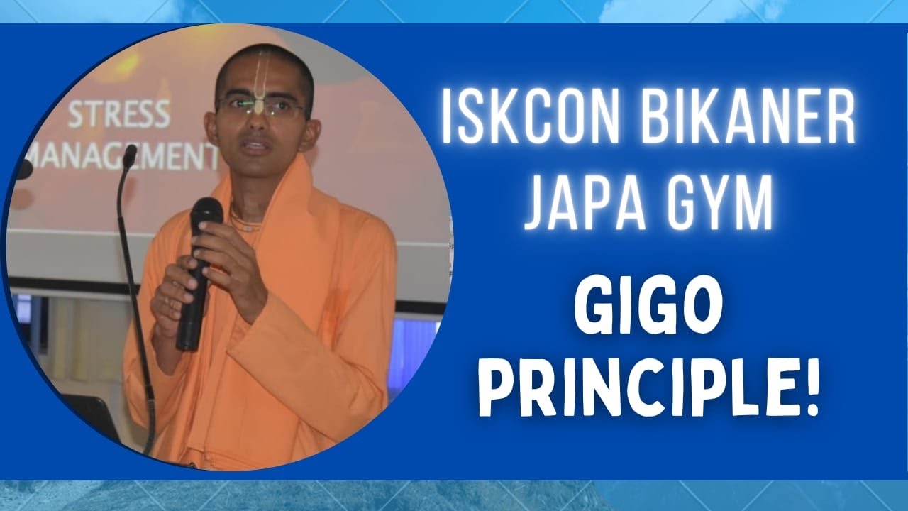 Japa Charcha (22/01/2023) : GIGO Principle ! - YouTube