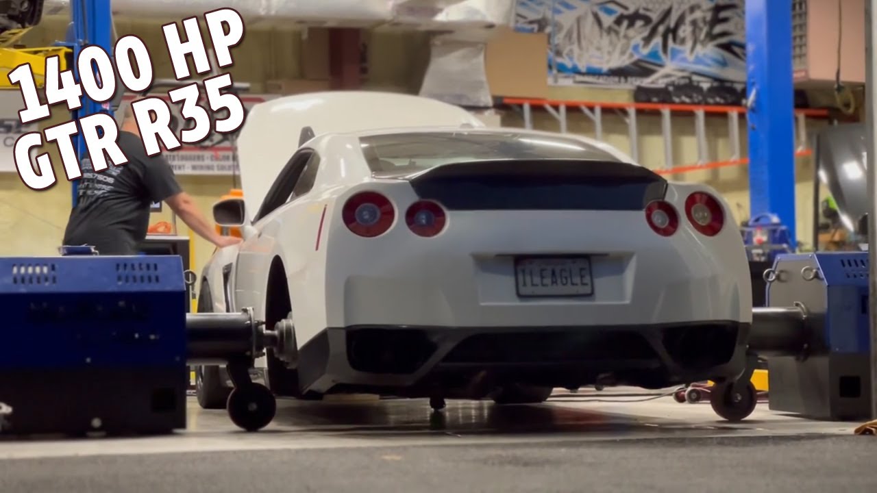 1400 HP NISSAN GTR R35 DYNO PROVEN @ Workhorse Performance - YouTube