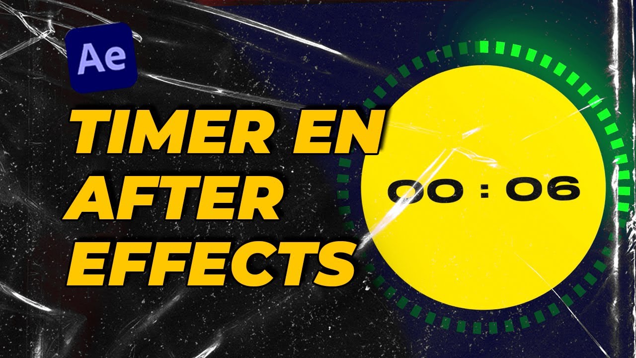 CREA UN TIMER EN AFTER EFFECTS - TUTORIAL 🔥🔥 - YouTube