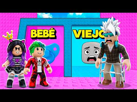 JUGAMOS la TORRE TROLL de QUE PREFIERES pero ENVEJECEMOS | Kori Roblox