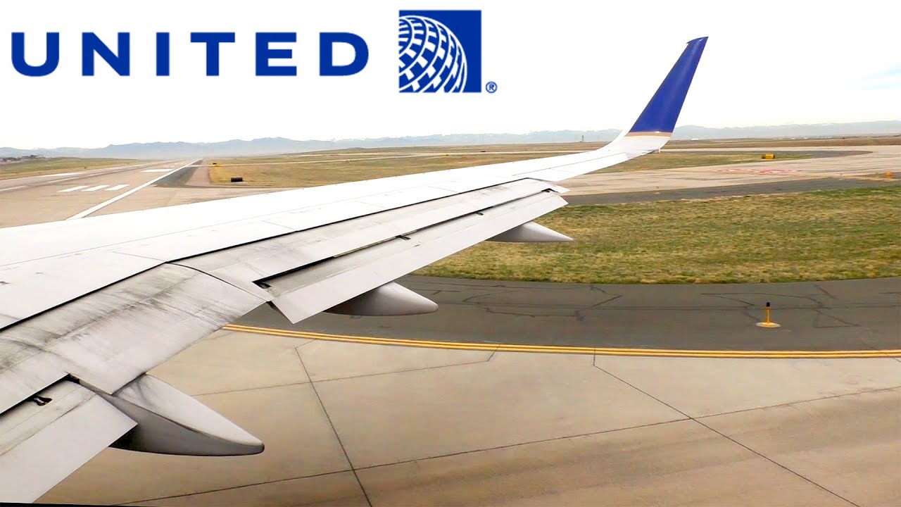 United Airlines Boeing 757-300 Takeoff from Denver (DEN) - YouTube