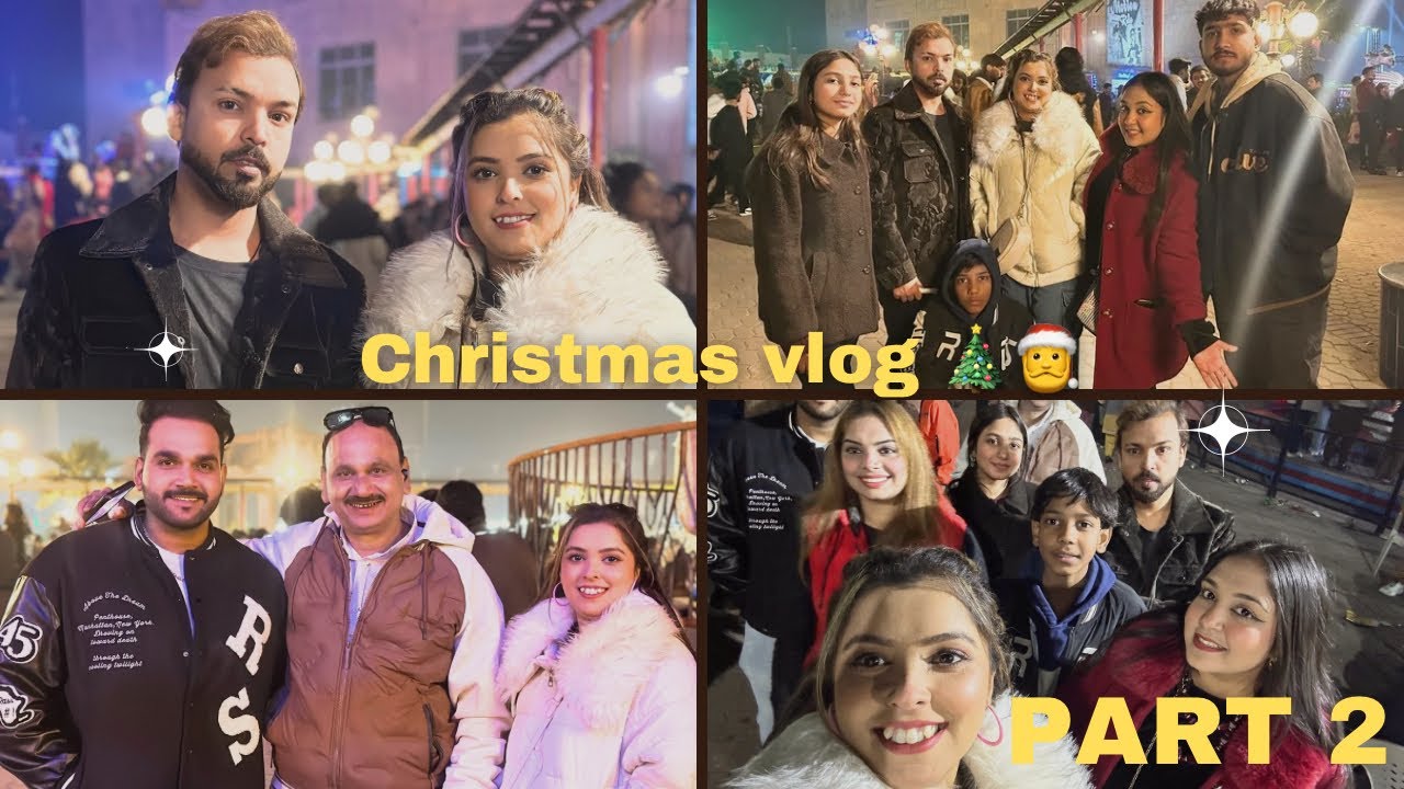 Christmas Vlog Part 2🥰|| Christmas Outing With Family 🥳🎉 - YouTube