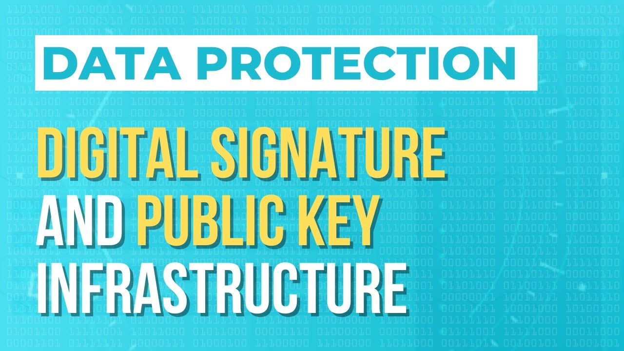 Data protection +++ How to use public key infrastructure to promote ...