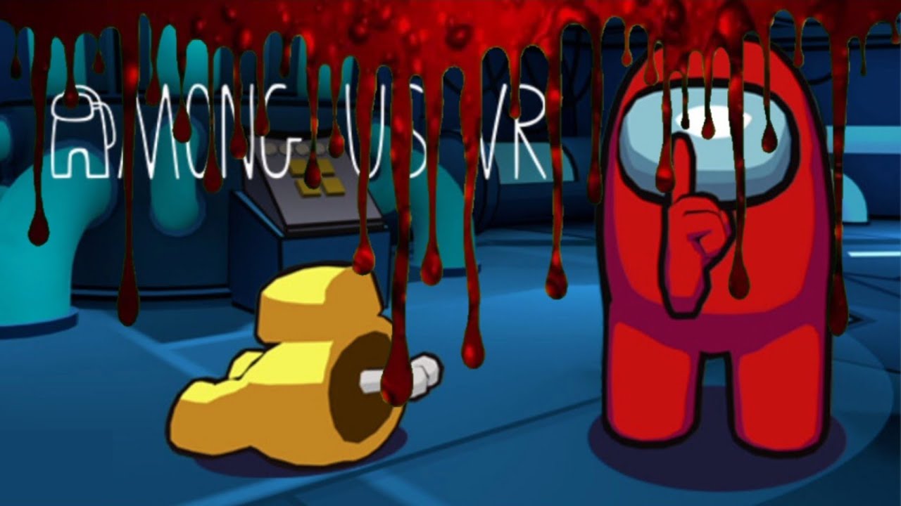 Horror in Among us VR... - YouTube