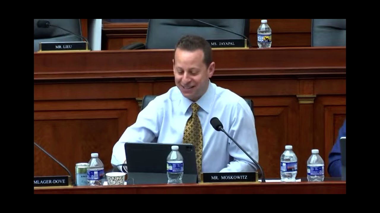 Moskowitz at His First Judiciary Hearing Calls Out Kanye West and Jim ...