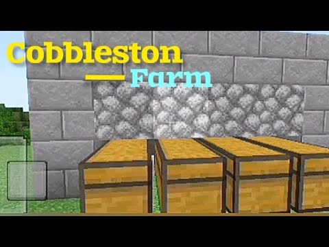 Minecraft Cobblestone Farm | Simple Steps 🔥 - YouTube