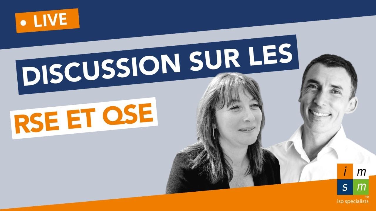 Live: Discussion sur les RSE et QSE - YouTube
