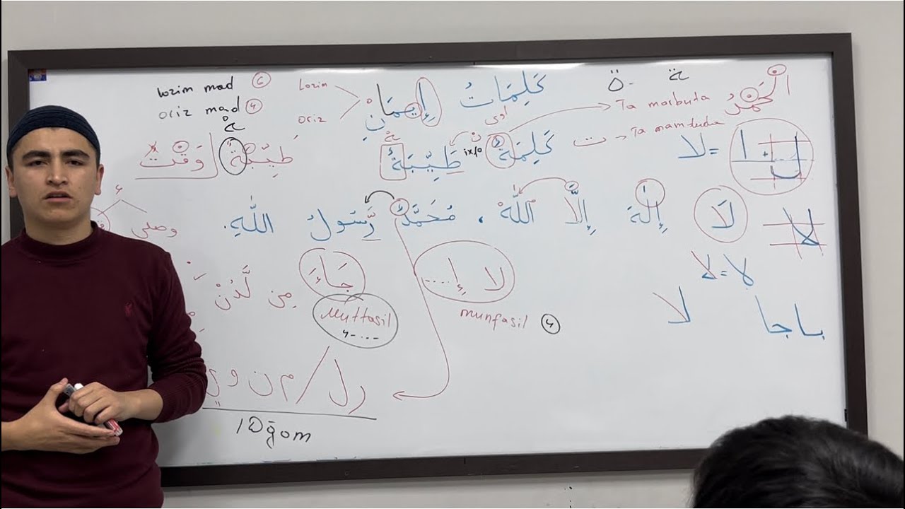 Toyyiba kalimasi (1) tahlili (1-dars) | Arab tili fonetikasi (maxsus ...