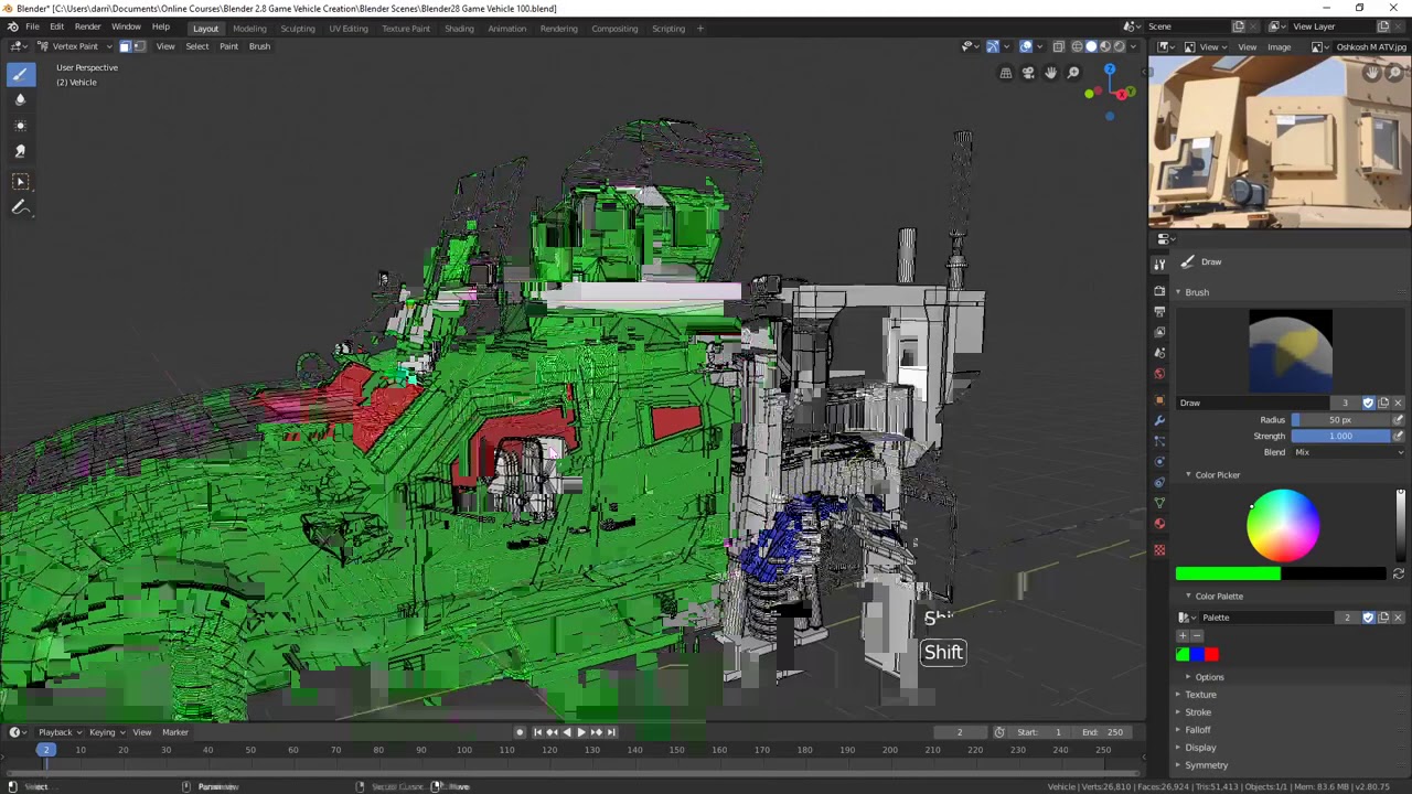 100 Continuing the Color ID Map - YouTube