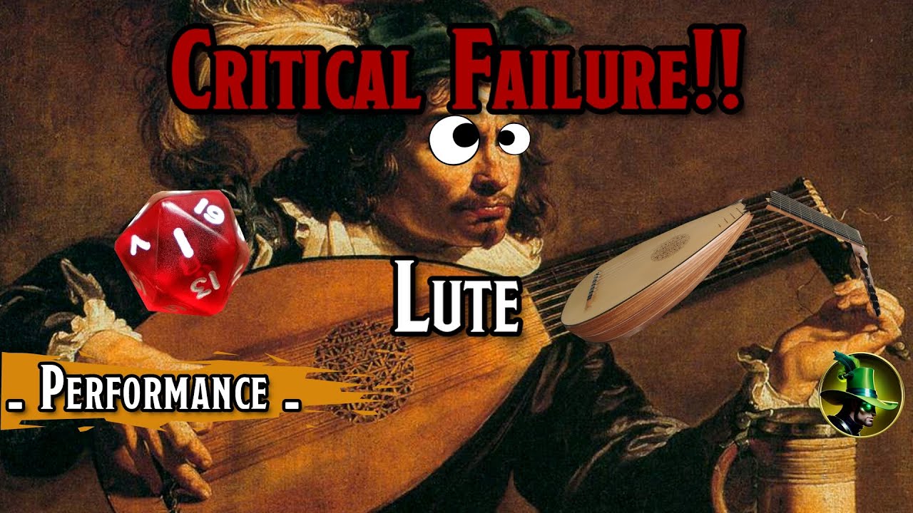Critical Fail (Bonus Track) - Lute - D&D/TTRPG Bardic Performance Music ...