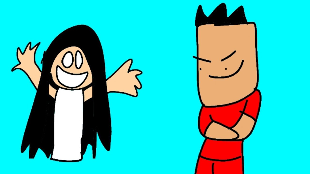 ALEX GETS SCARED FROM PLAYING SLENDRINA!! - YouTube