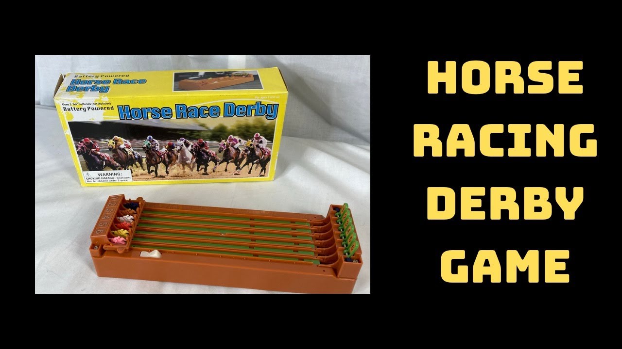 Horse Race Derby Game by Westminster - YouTube