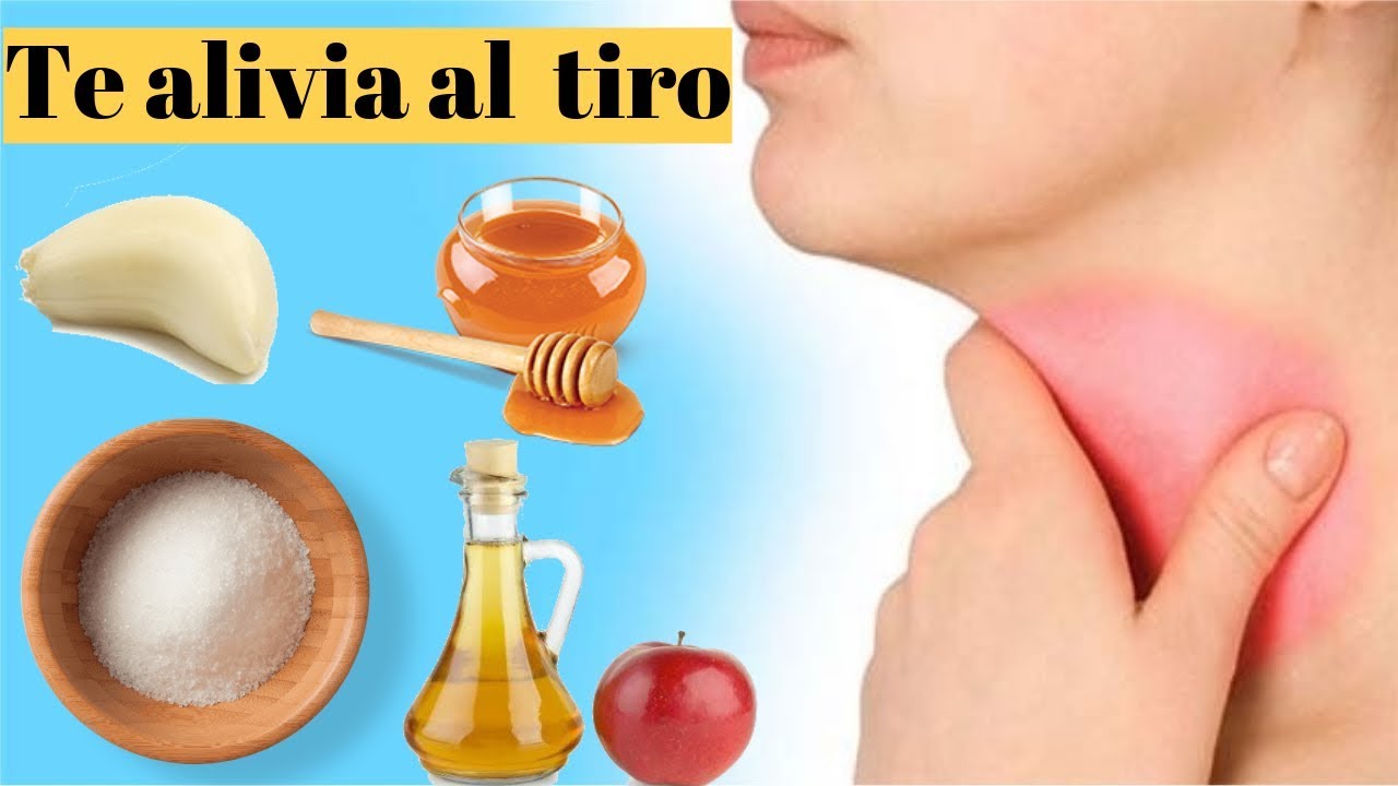 Esto es un alivio para el dolor de garganta, anginas inflamada o ...