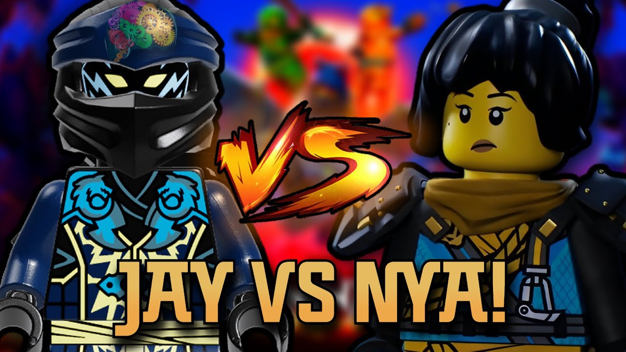 JAY 🆚 NYA ‼️ | Ninjago Dragons Rising Saison 2 - YouTube