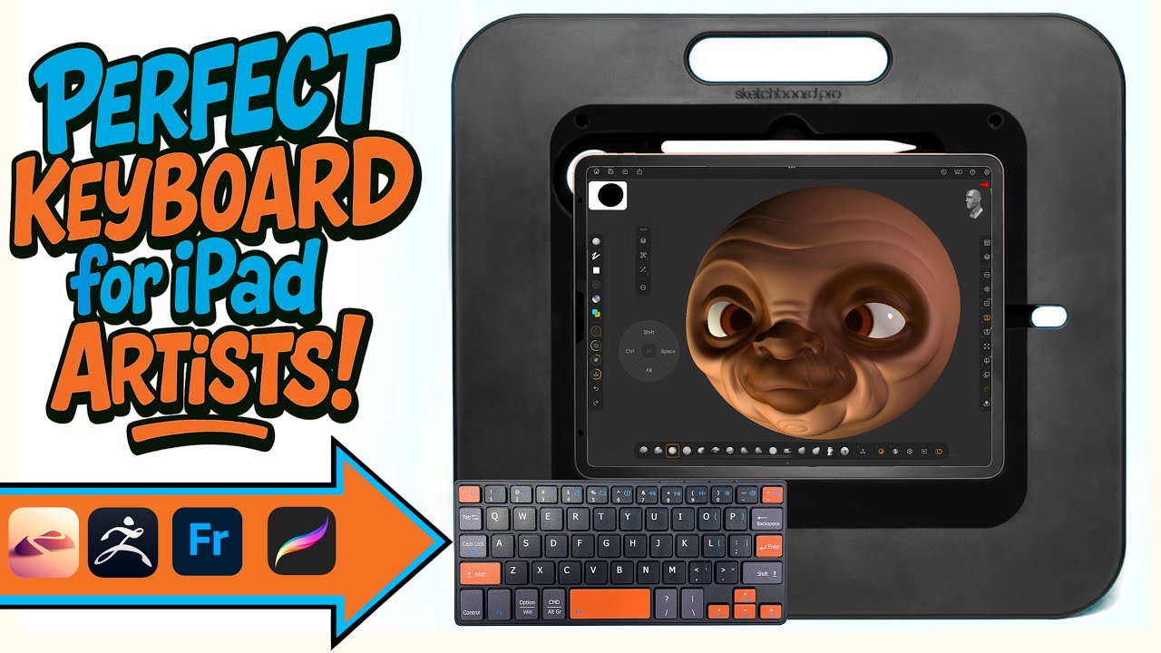 The PERFECT iPad Keyboard Setup for Artists! - YouTube