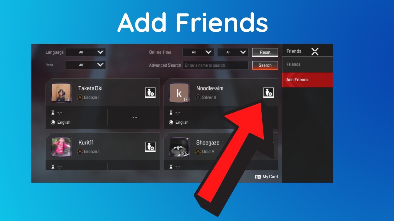 How To Add Friends In Apex Legends Mobile How To Send Friend Request How To Add Friends In Apex Legends Mobile How To Send Friend Request