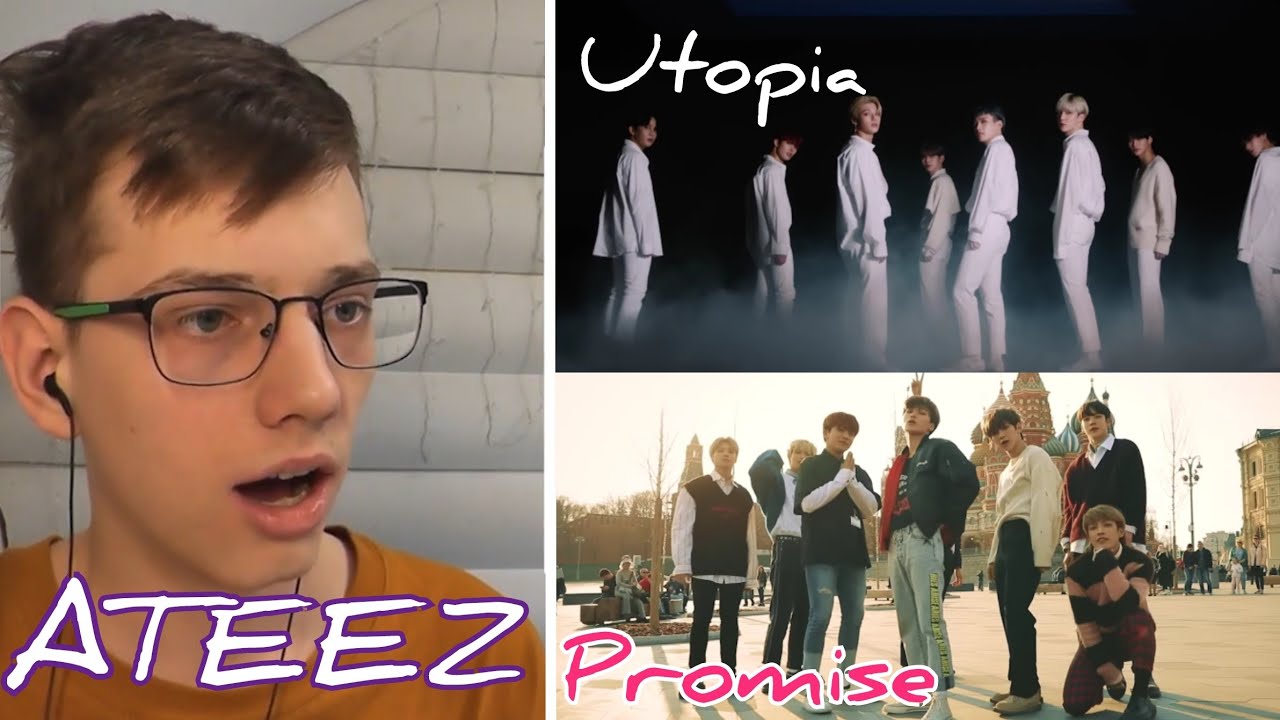 ATEEZ "Promise" & "UTOPIA (Japanese Ver.)" - Реакция [Reaction] - YouTube