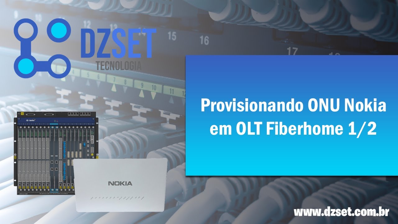 Provisionando ONU Nokia em OLT Fiberhome 1/2 - YouTube