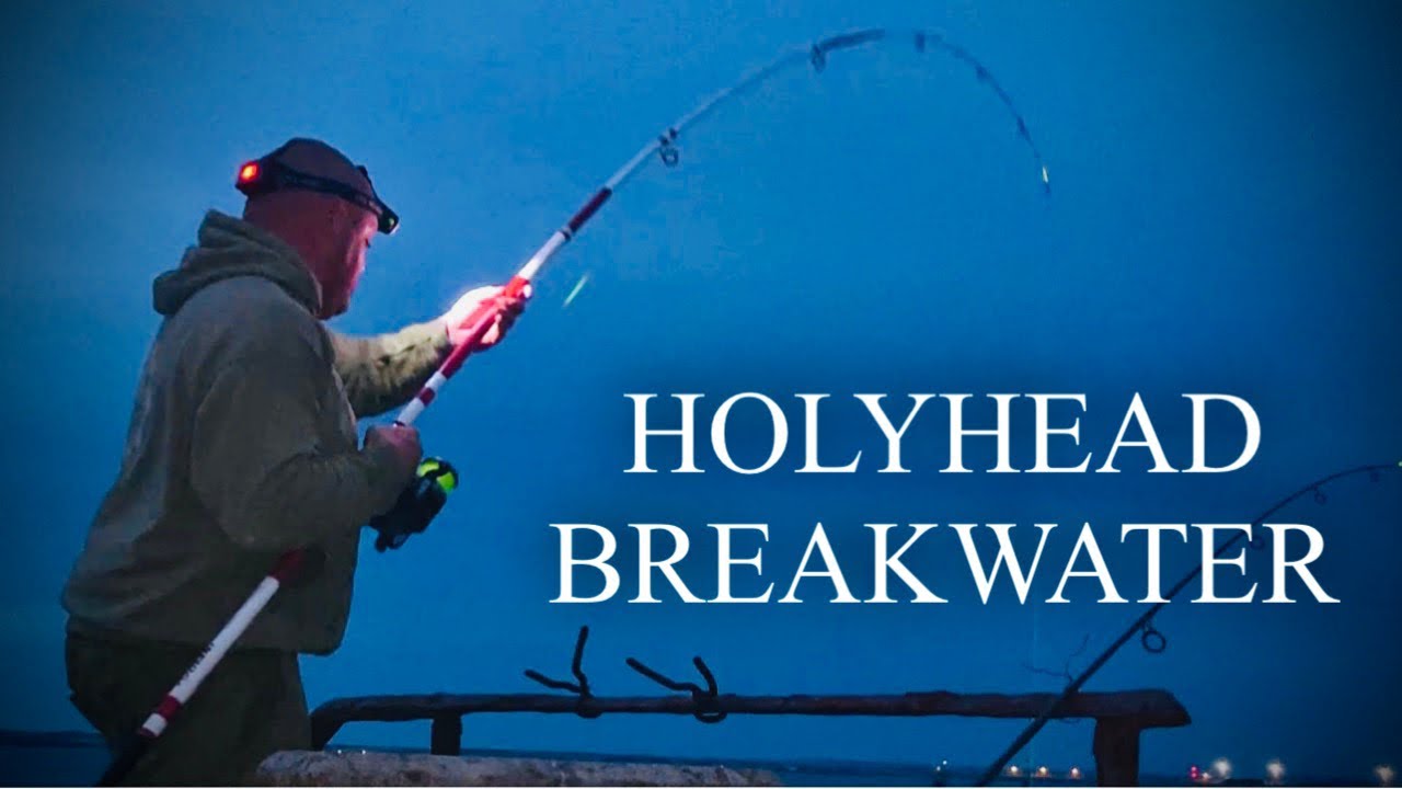 U.K. SEA FISHING - HOLYHEAD BREAKWATER - YouTube