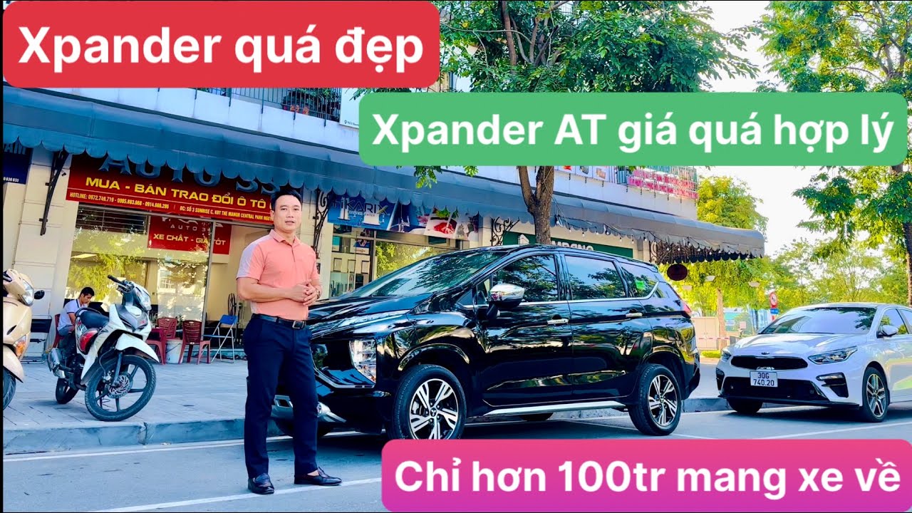 Xpander số tự động chỉ cần hơn 100tr | Xpander AT 2020 | xe 7 chỗ gia ...