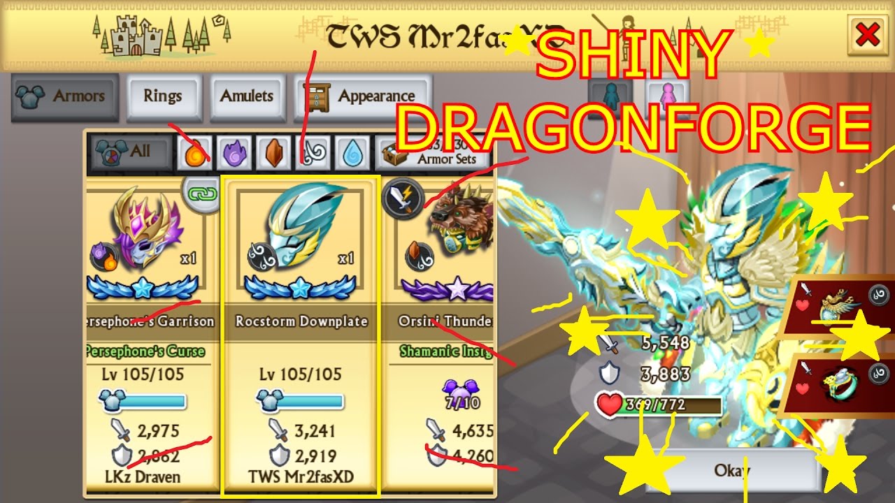 Knights and Dragons DragonForge Fusion Ep.2 -OP DRAGONFORGES! - YouTube