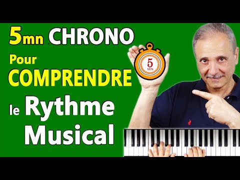 Comprendre les bases du rythme musical en 5 minutes chrono (TUTO PIANO ...